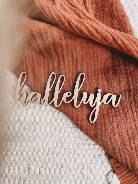 Lettering - Hallelujah by Etsy | ufurnish.com