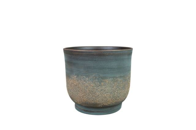 Aico Large House Plant Pot, Shiny Blue, D28, D17cm, Various Sizes ...