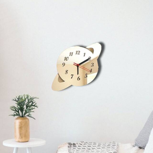 Planet Saturn Acrylic Clock - Many Colours Available - Bespoke Shapes ...