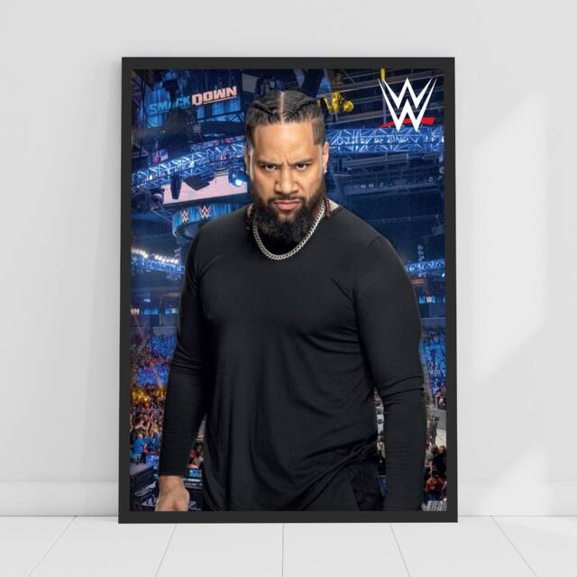 Wwe Print - Jimmy Uso Crowd Poster Wrestling Wall Art by Etsy ...