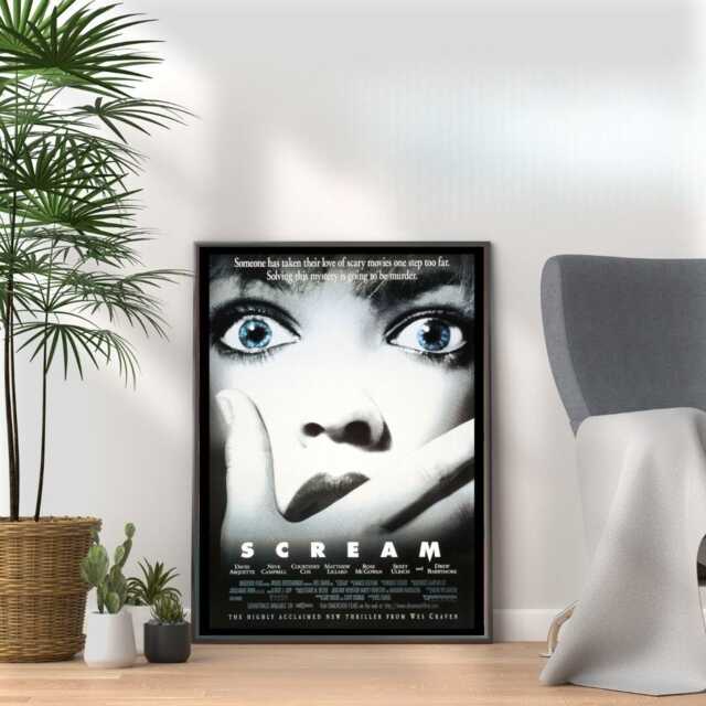 Scream Movie Poster Vintage 90S Retro Film Art Print by Etsy | ufurnish.com