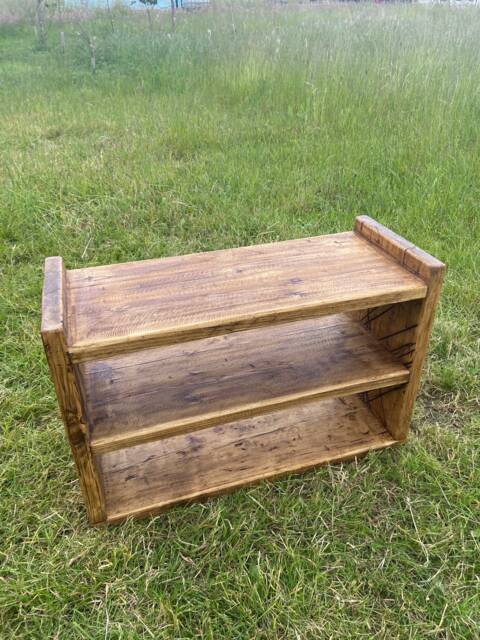Reclaimed Wood Shoe Rack/Bench by Etsy | ufurnish.com