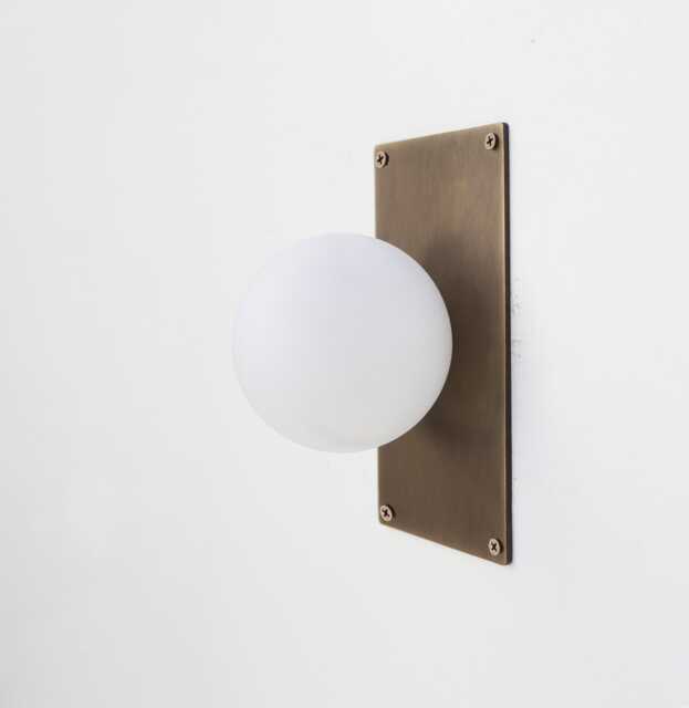 Wall Sconce/Flush Mount Ceiling Light, Mid Century Sconce/Ceiling Light ...