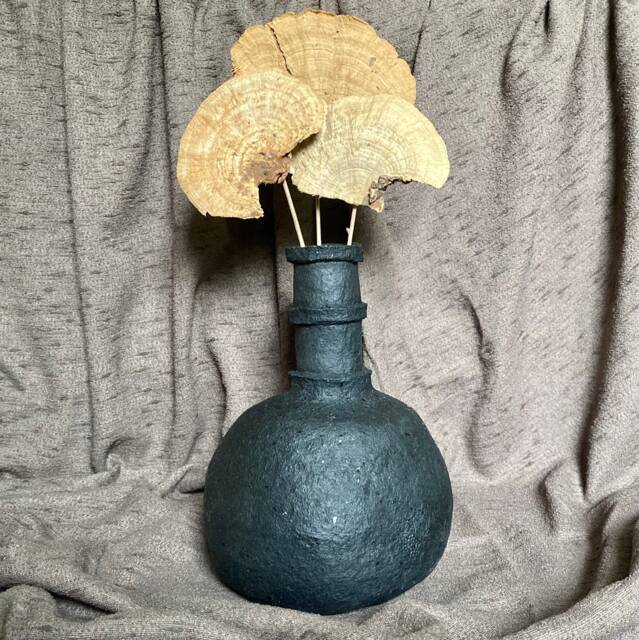 Magma Tres Paper Pulp Mache Vase by Etsy | ufurnish.com