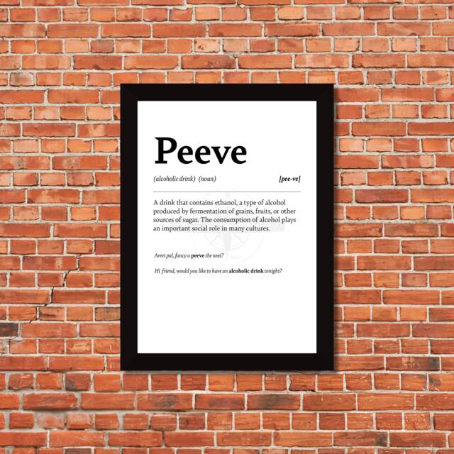 Geordie Words - Peeve Definition by Etsy | ufurnish.com