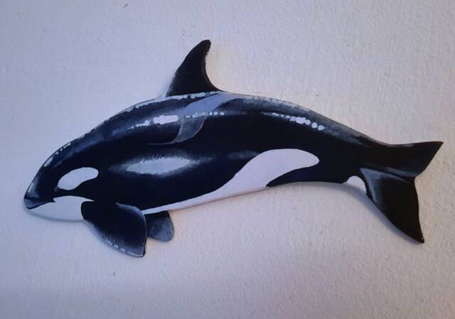 Ceramic Orca Whale Wall Decor by Etsy | ufurnish.com