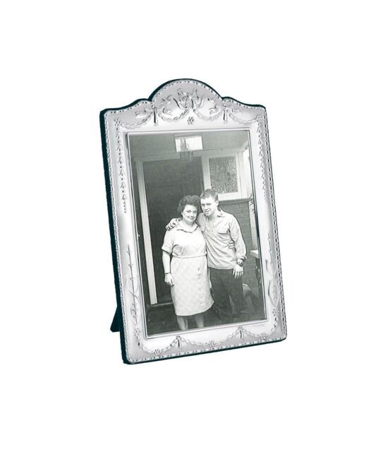 Classic Photo Frame Victorian Style 925 Sterling Silver English ...