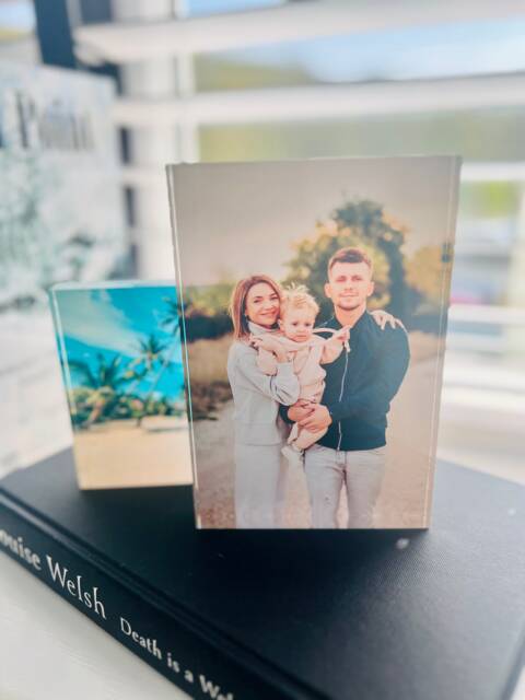 Personalised Photo Block Picture Frame Acrylic A6 - Any Photo by Etsy ...