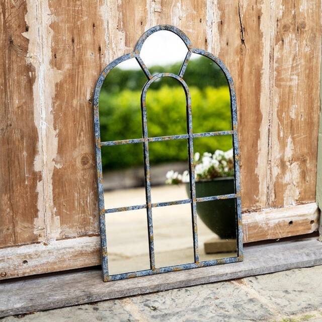 Metal Framed Small Glass Mirror by Etsy | ufurnish.com