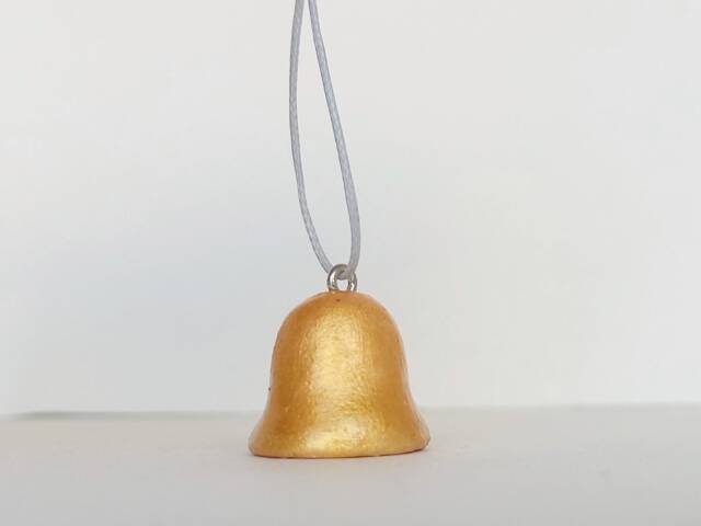 Handmade Polymer Clay Christmas Bell Ornament by Etsy | ufurnish.com