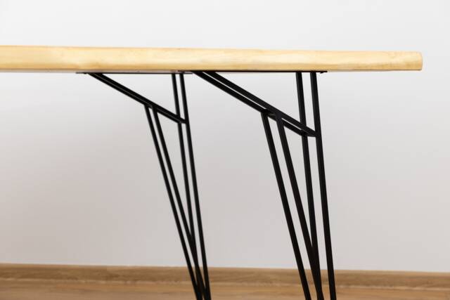 Industrial Style Table Legs, Hairpin Table Legs, Dining Kitchen Steel ...