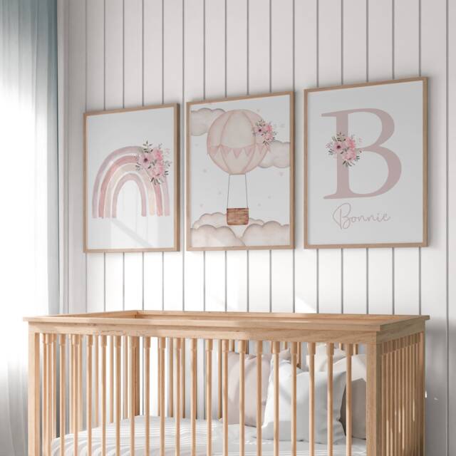 Nursery Prints, Baby Girl Room, Girls Nursery Prints, Girls Decor, Pink ...