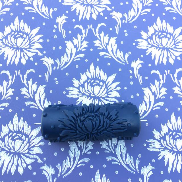 Paint Rollerno72, Lucas, Wall Decor , 15cm, Patterned Paint Roller ...