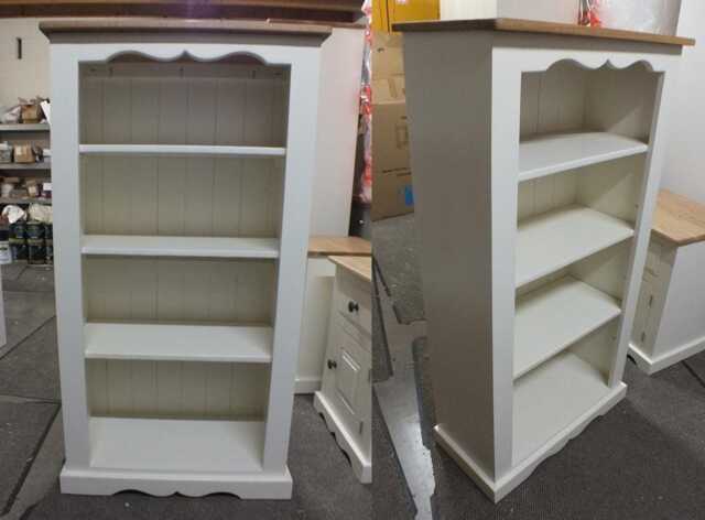 Hampshire Painted Bookcase 150cm X 70cm - Bespoke Sizes & Colours ...