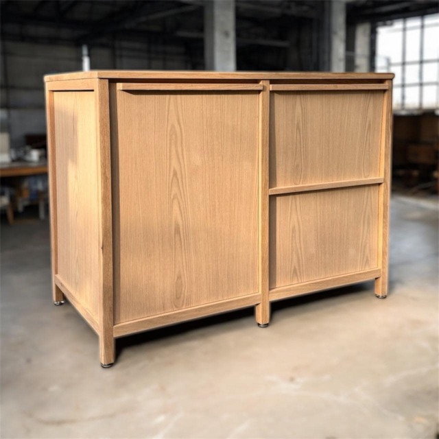 Oak Kitchen Island Scandi Japandi Hardwood Workbench by Etsy | uFurnish.com