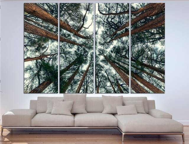 Tree Print Nature Art Wood Wall Abstract Tree Landscape by Etsy ...