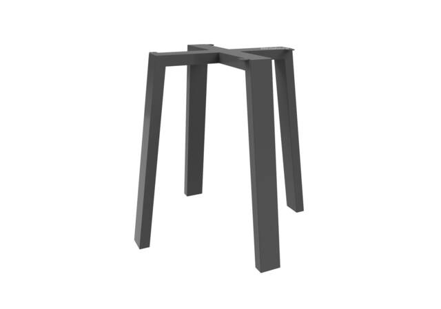 Compton Steel Round Dining Table Frame, Splayed - Customisable by Etsy ...