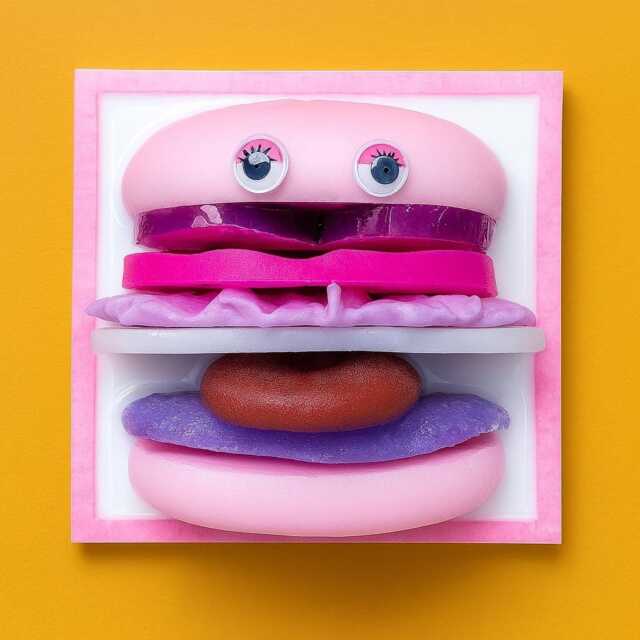 Monster Cheeseburger 3D Resin Wall Art/Art/Realistic Fake Food/Life ...