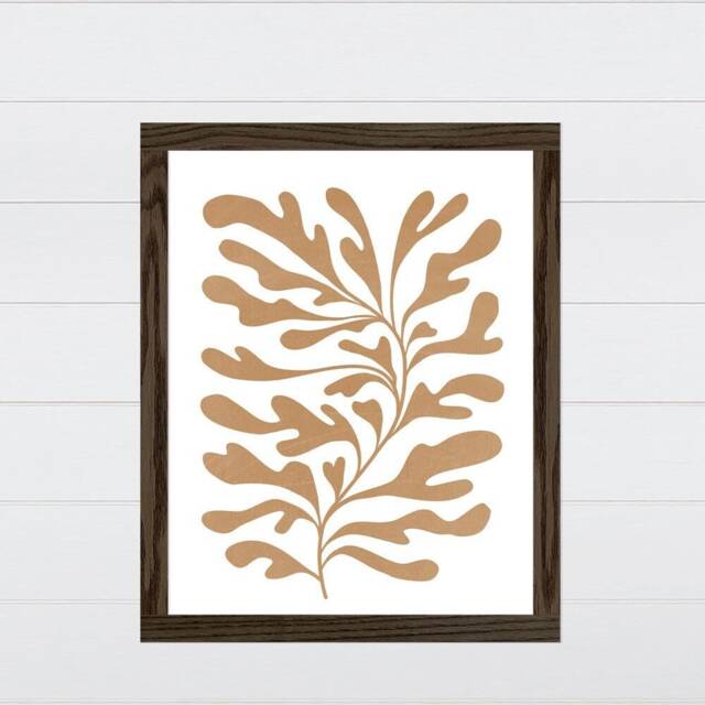 Leaf Sprawl Wall Art - Farmhouse Nature Decor by Etsy | ufurnish.com