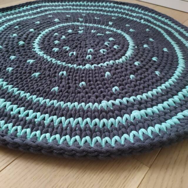 Thick Round Rug. Round Rugs in Many Sizes & Colors. Cotton Circle ...