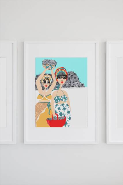 Hand Picked Flowers - Art Print by Etsy | uFurnish.com