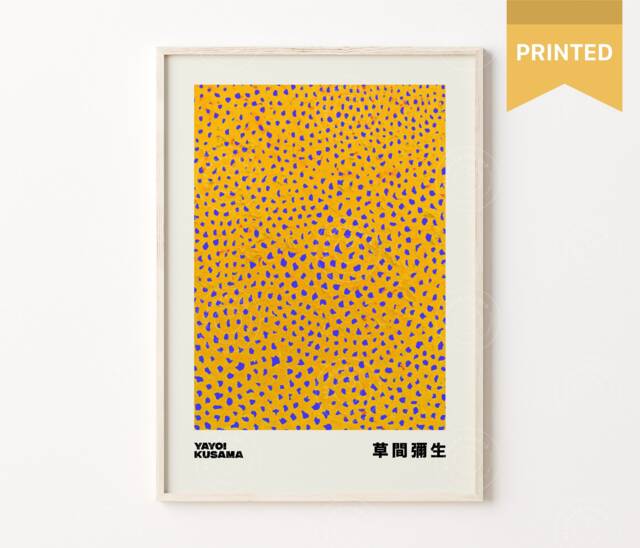 Yayoi Kusama Infinity Dots, Art Print, Printed Kusama, Dot Art ...