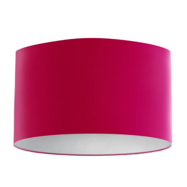 Cerise Lampshade With 100% Cotton Fabric, Handmade Lampshades, Table ...