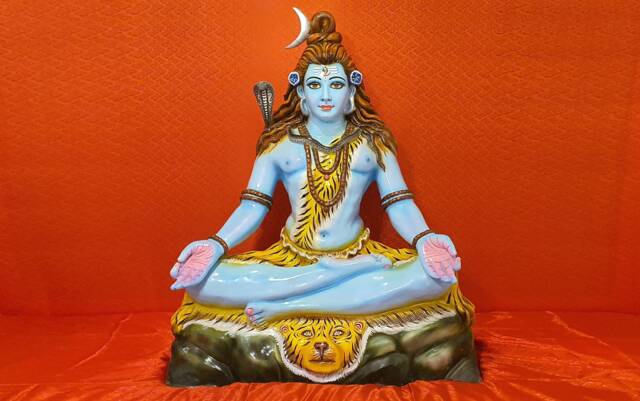 Rare Custom Hand Made Extremely Large Lord Shiva/Shiv Ji Statue. 1 Of A ...