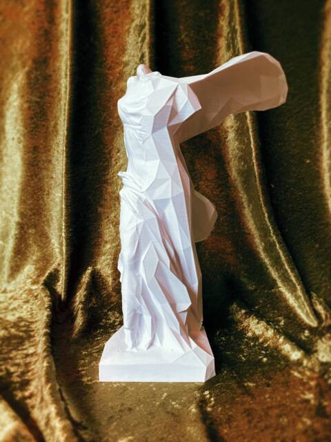 The Glitched Nike - Mixed-Poly Winged Victory Of Samothrace by Etsy ...