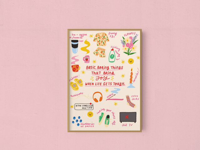Things That Bring Joy Art Print by Etsy | ufurnish.com