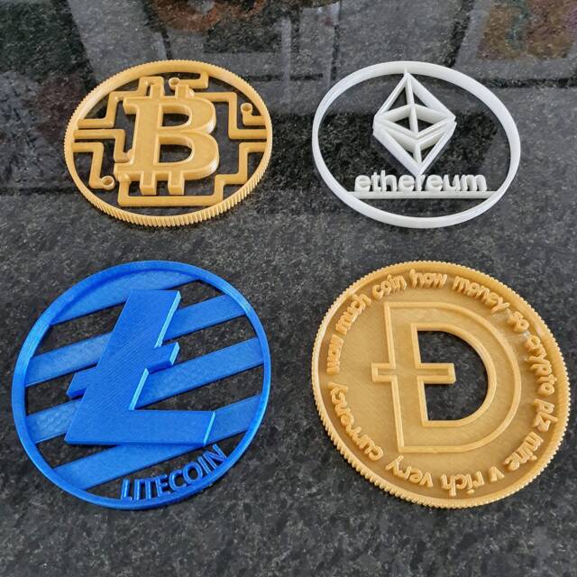 The 4 Elements 3D Crypto Wall Art by Etsy | uFurnish.com