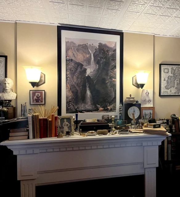 Reichenbach Falls Art Print From The Granada Sherlock Holmes Tv Series ...