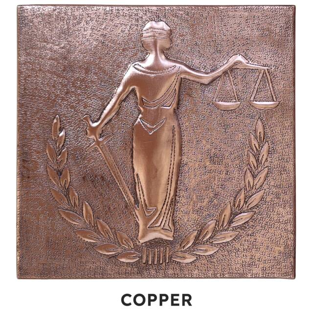 Gift For Lawyers, Judges, Themis Blind Lady Justice Law Symbol Copper ...