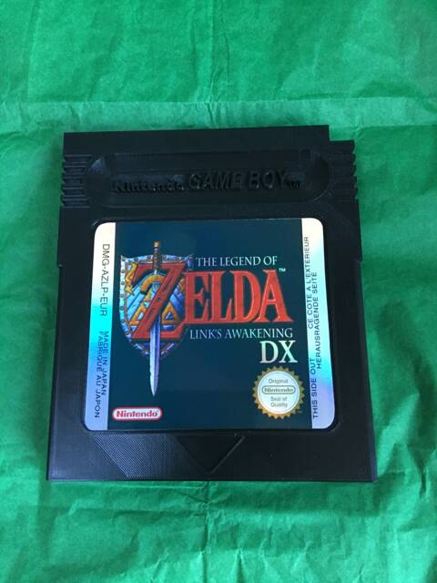 Legend Of Zelda Giant Size Nintendo Gameboy Cartridge, A Must Have For ...