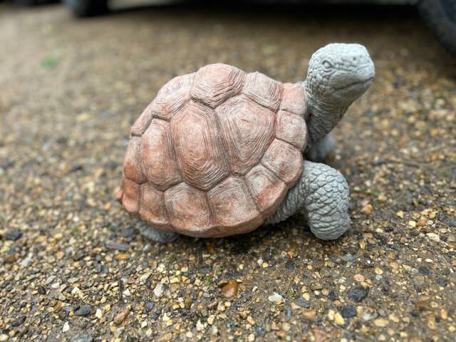 Stone/Concrete Large Tortoise Garden Ornament Statue by Etsy | ufurnish.com