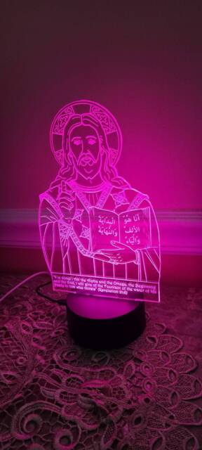 Jesus Christ Night Light, Christian, Acrylic, Light by Etsy | ufurnish.com