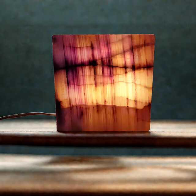 Handcrafted Onyx Crystal Cube Lamp Natural Stone Night Light by Etsy ...