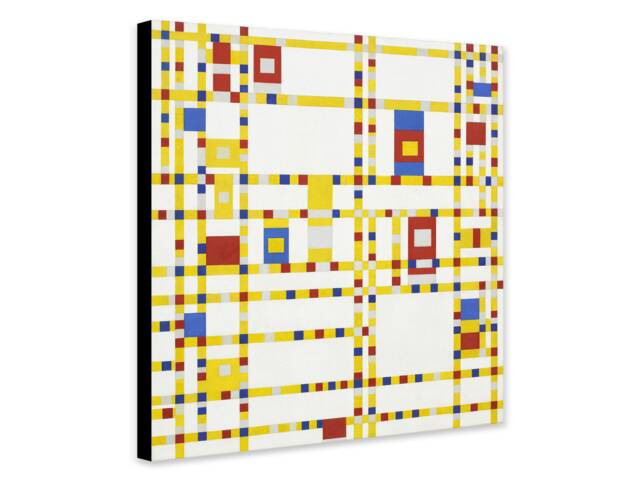 Broadway Boogie Woogie By Piet Mondrian - 1942 - Abstract Wall Art ...