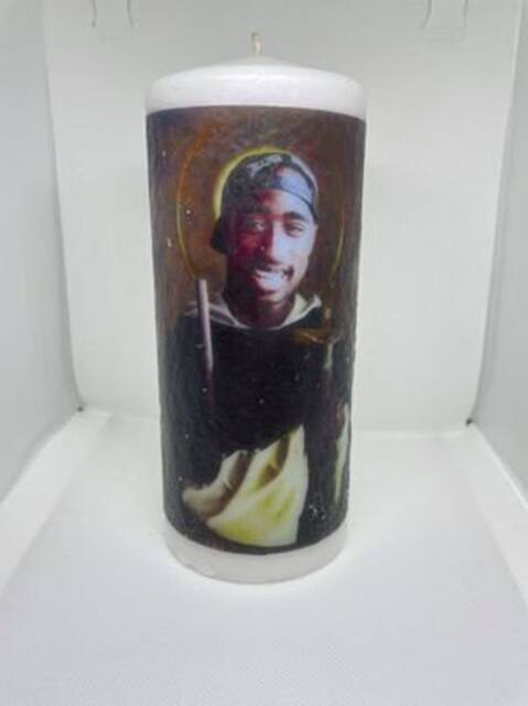 Tupac Shakur - 2Pac My Religious Celebrity Candles by Etsy | ufurnish.com