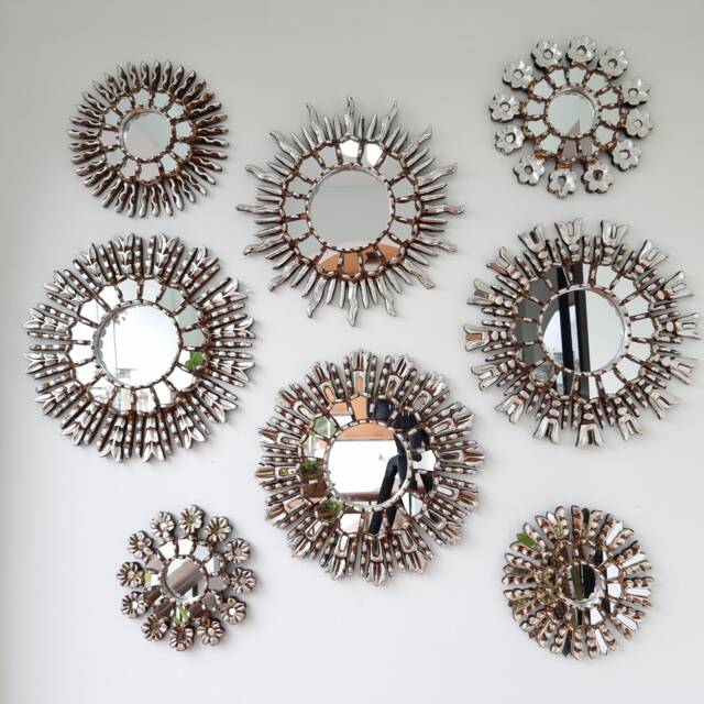 "Peruvian Mirrors ""Silver Constellation" by Etsy | ufurnish.com