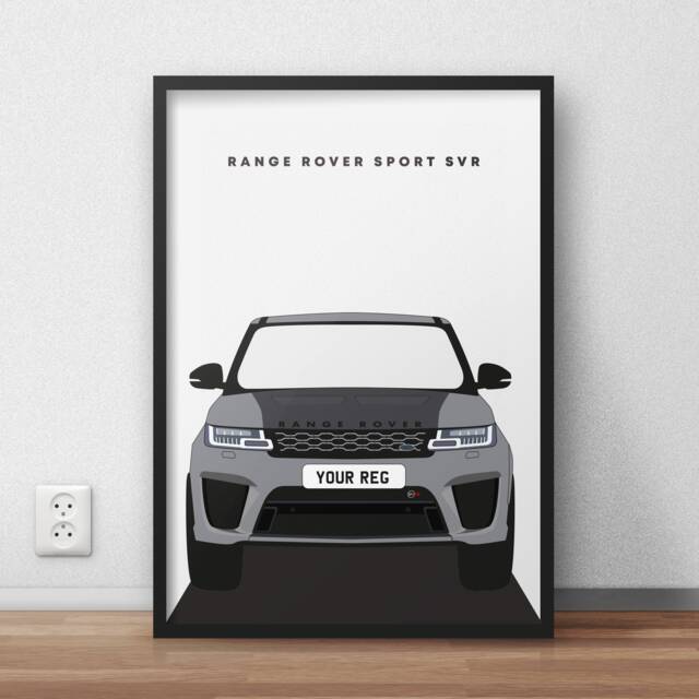 Range Rover Sport Svr Print - Suv Car Cool Iconic Digital Art ...