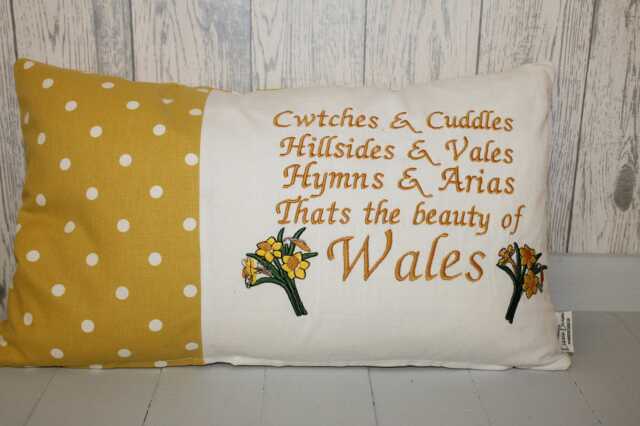 Cwtches & Cuddles Daffodil Cushion by Etsy | ufurnish.com