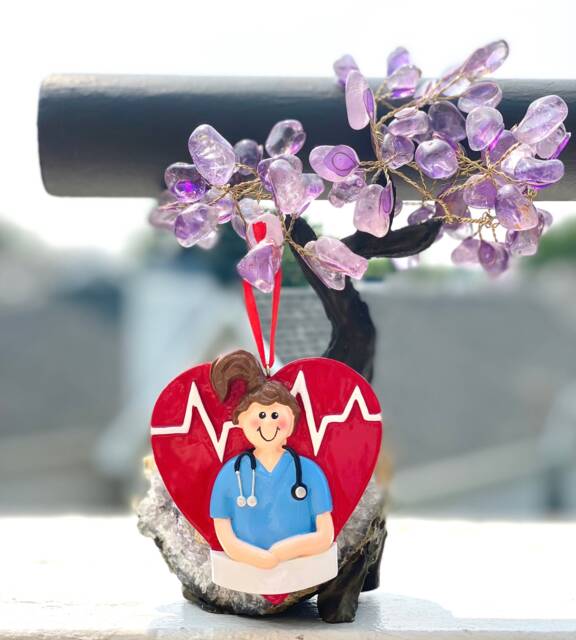 Personalized Ceramic Christmas Ornaments Doctor, Nurse Decorations by ...