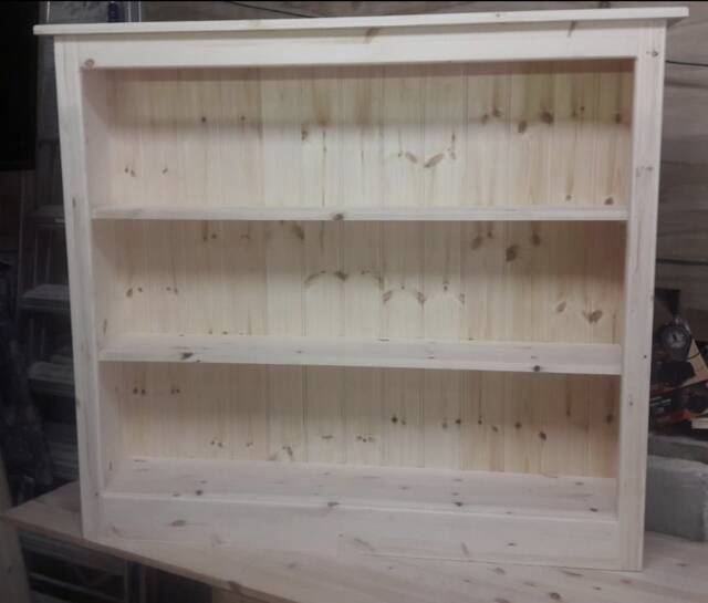 4Ft Wide Bookcase, Book Shelf, Display Any Size Made. Delivery Cost ...