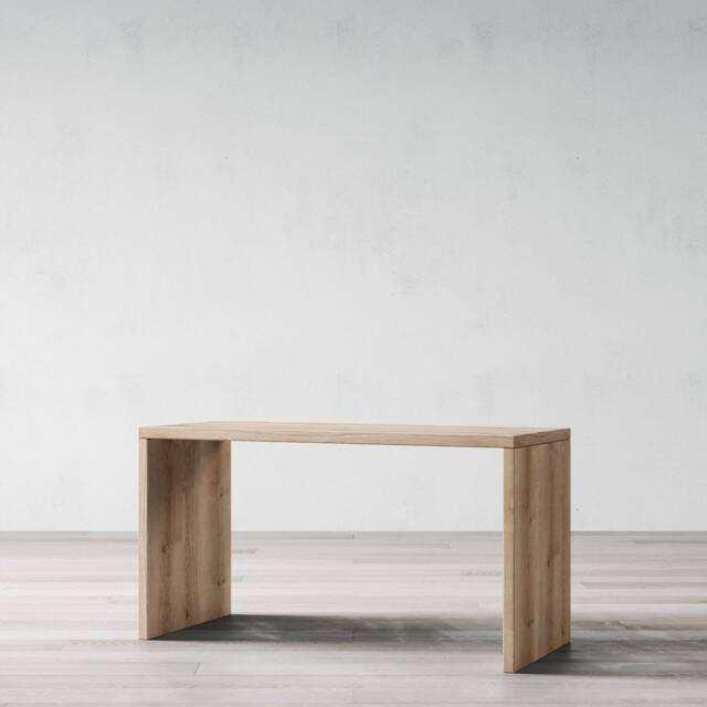 Lyon Pale Oak Office Desk by Etsy | ufurnish.com