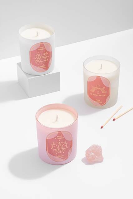 Cancer Zodiac Candle/Soy Wax June July Star Sign Birthday Gift ...