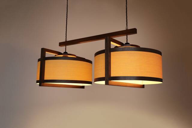 Ceiling Light Fixture From Wood. Natural Lamp Shade by Etsy | ufurnish.com