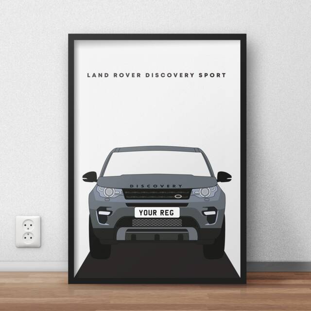 Land Rover Discovery Sport Print - Suv Car Cool Iconic Digital Art ...