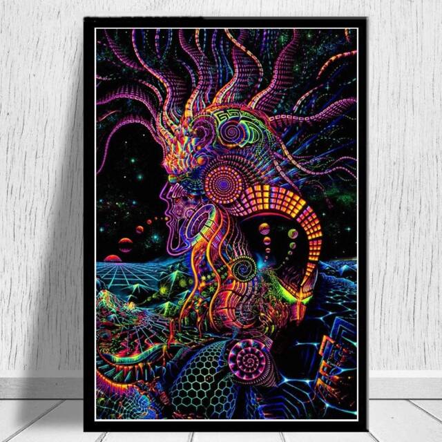 Trippy Posters Custom Sizes & Colours Gift Silk Poster 2021 by Etsy ...