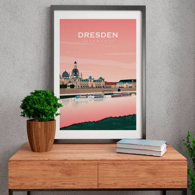Dresden Poster Horizontal by Etsy | ufurnish.com